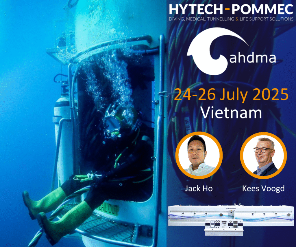Hyperbaric chambers, diving bells, Lars, diving equipment, oxygen - Hytech-Pommec