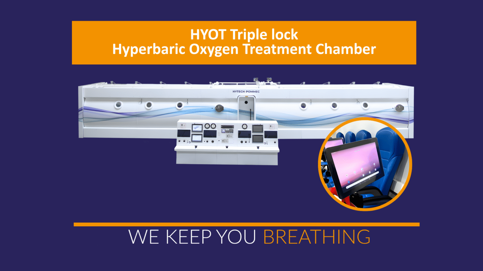 Hyperbaric chambers, diving bells, Lars, diving equipment, oxygen - Hytech-Pommec